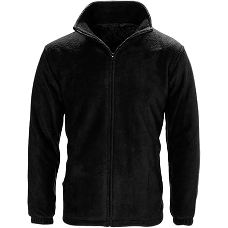 UC604 - Classic Full Zip Micro Fleece Jacket (300 GSM) - Black - Small ...