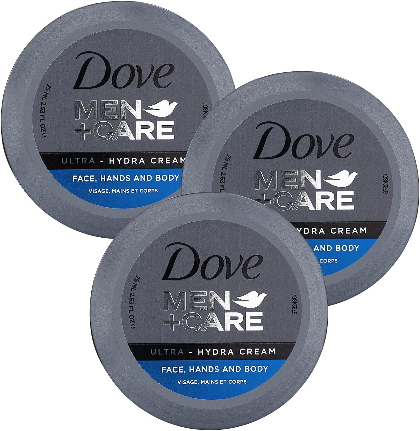 Amazon.com: Dove Men+Care Ultra Hydra Cream, Face, Hands and Body care ...