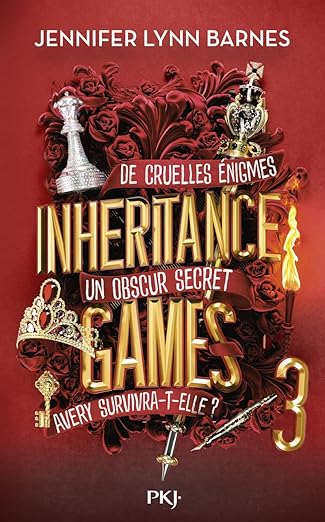 Inheritance Games Tome 3 : Barnes, Jennifer Lynn, Fournier, Guillaume: Amazon.fr: Livres