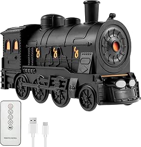 Amazon.com: PTMTFYL Essential Oil Diffuser, Steam Train Essential Oil ...