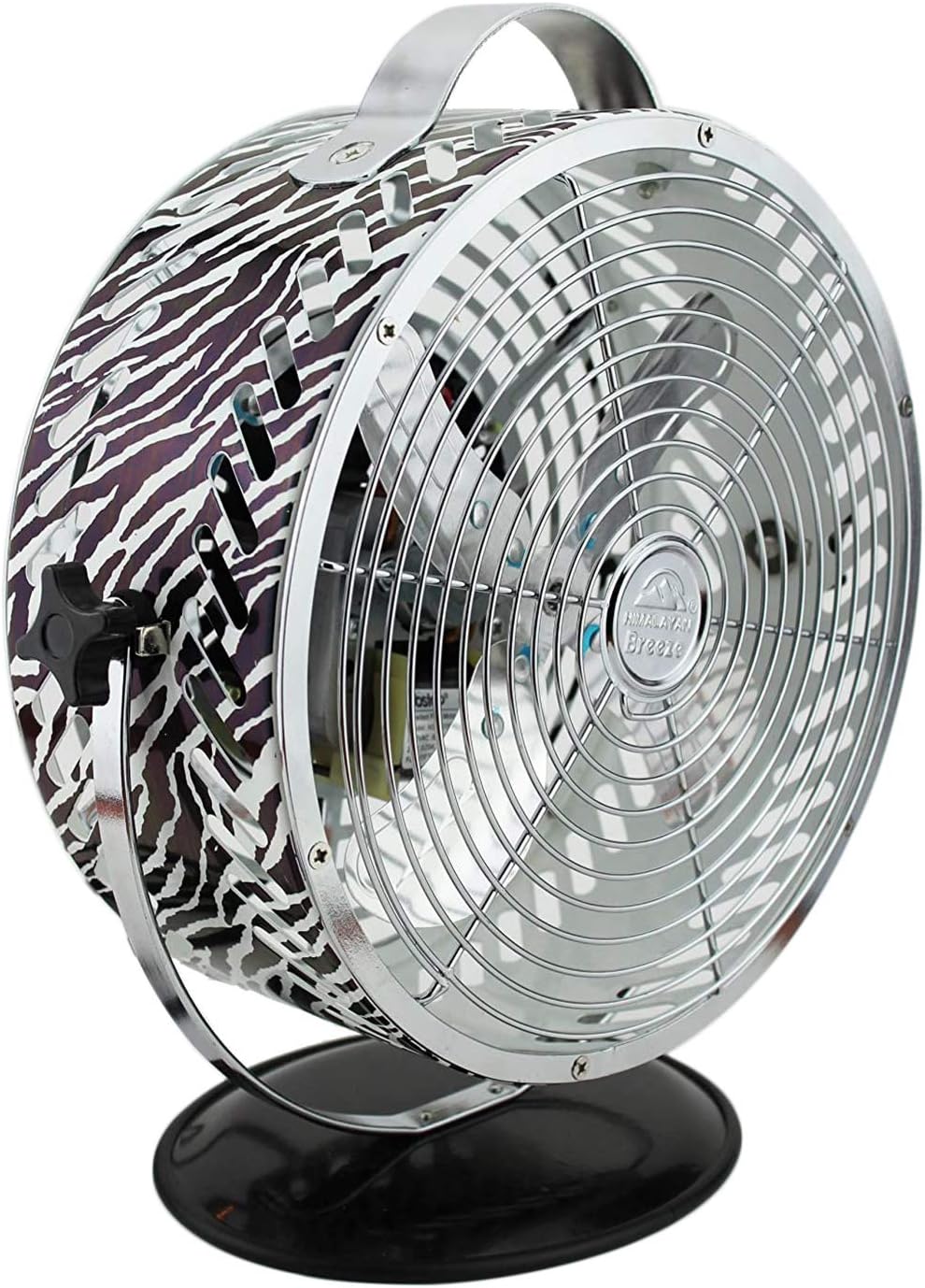 Amazon.com: Himalayan Breeze Zebra Fan, Portable Fan, Unique Decorative ...