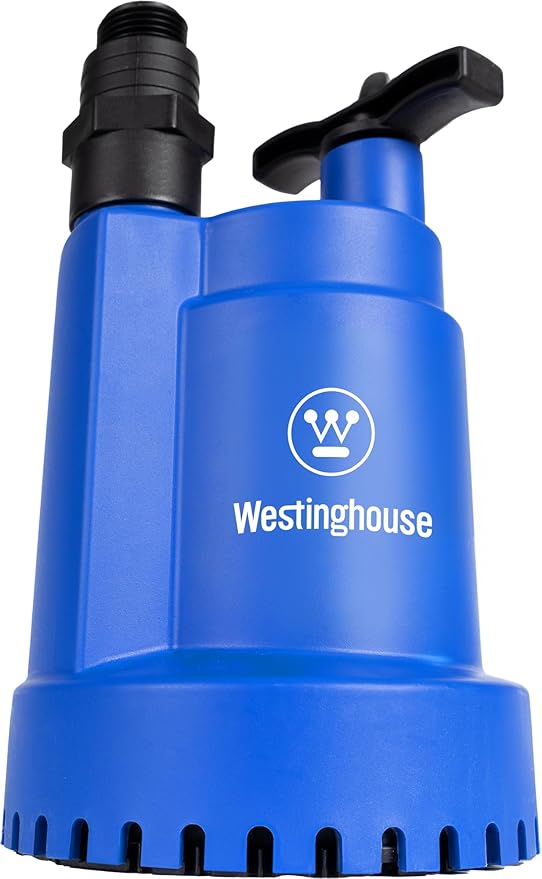 Westinghouse Submersible Water Pump 1/4 HP Utility Pump Thermoplastic ...