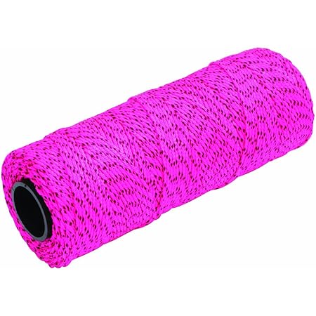 Masonry Mason's Line Bonded 500' Pink And Black Sz 186" Core - Masonry ...