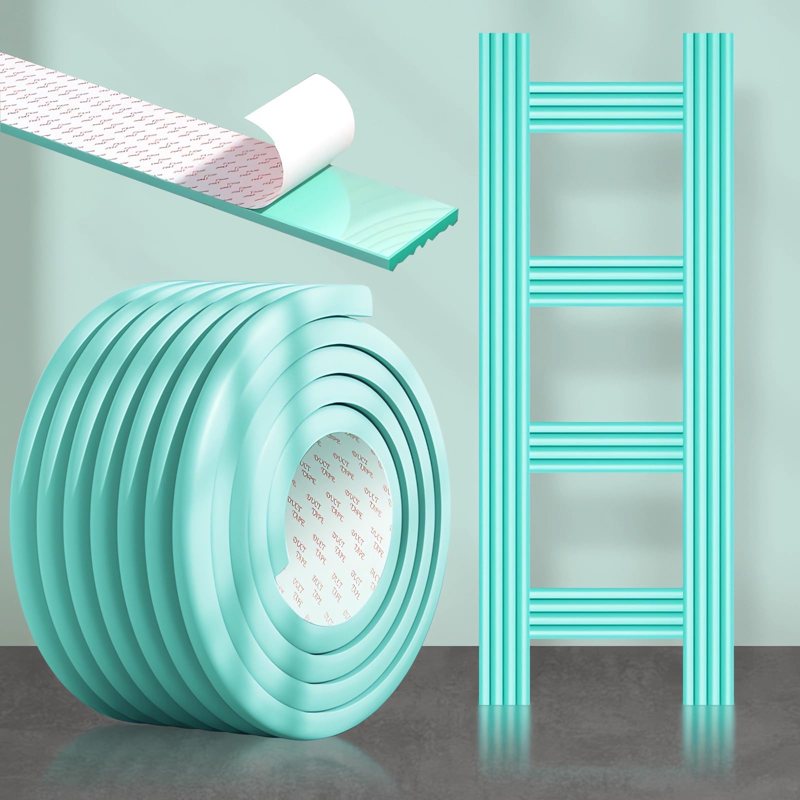 DJAIOD Bunk Bed Ladder Pads, Soft Corner Protectors, NBR Self-Adhesive ...