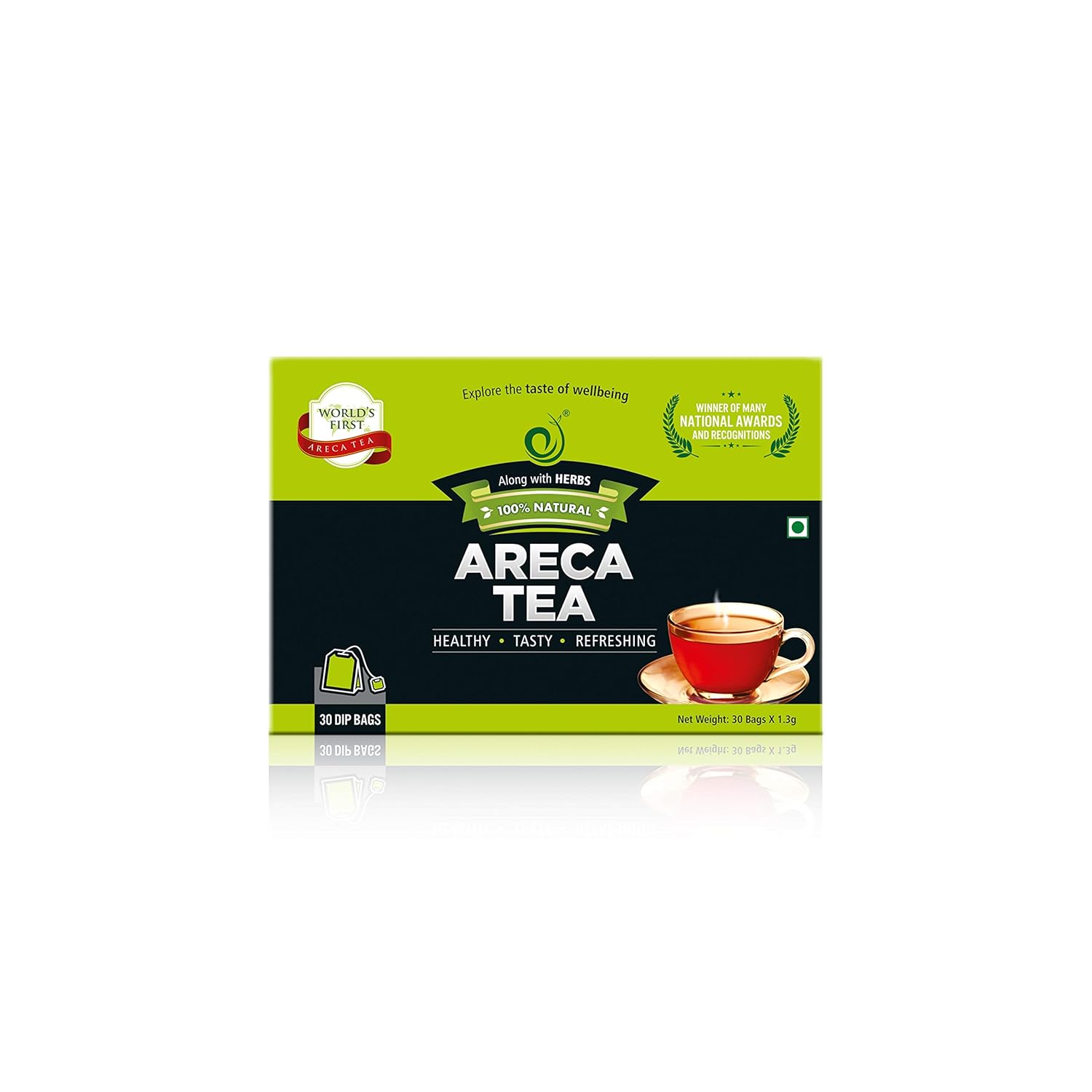 ARECA TEA, 30 Tea Bags, 1.3 Grams, Pack Of 1 - Assam : Amazon.in ...