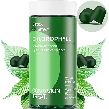 Amazon.com: Chlorophyll Capsules 600 mg - Natural Chlorophyll Pills for ...