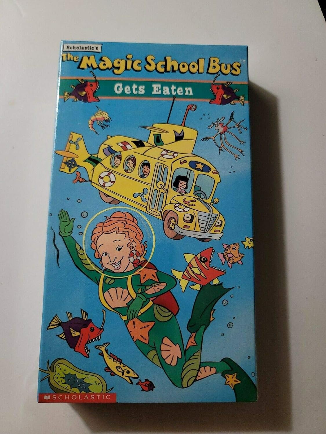 Amazon Co Jp Magic School Bus Gets Eaten Vhs Import Magic