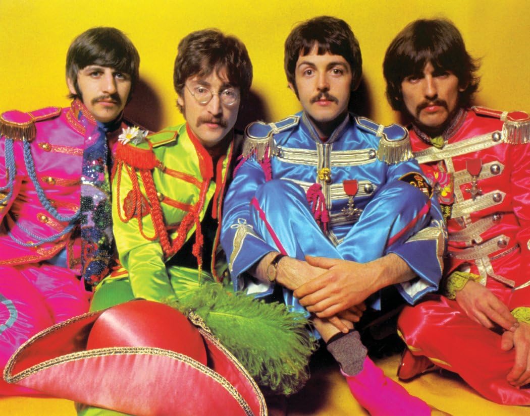 The Beatles Sergeant Peppers Classic Rock Music Legends Icons Postcard ...