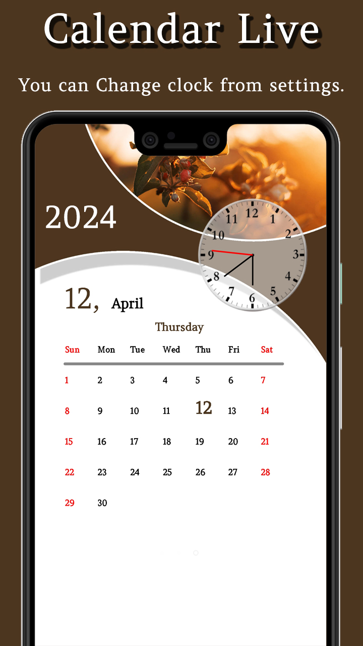 Calendar Live Wallpaper:Amazon.in:Appstore for Android