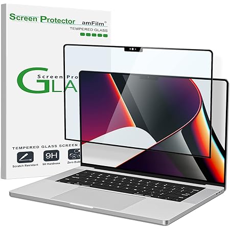 Amazon.com: Glass Screen Protector for MacBook Pro 16 Inch 2021 ...