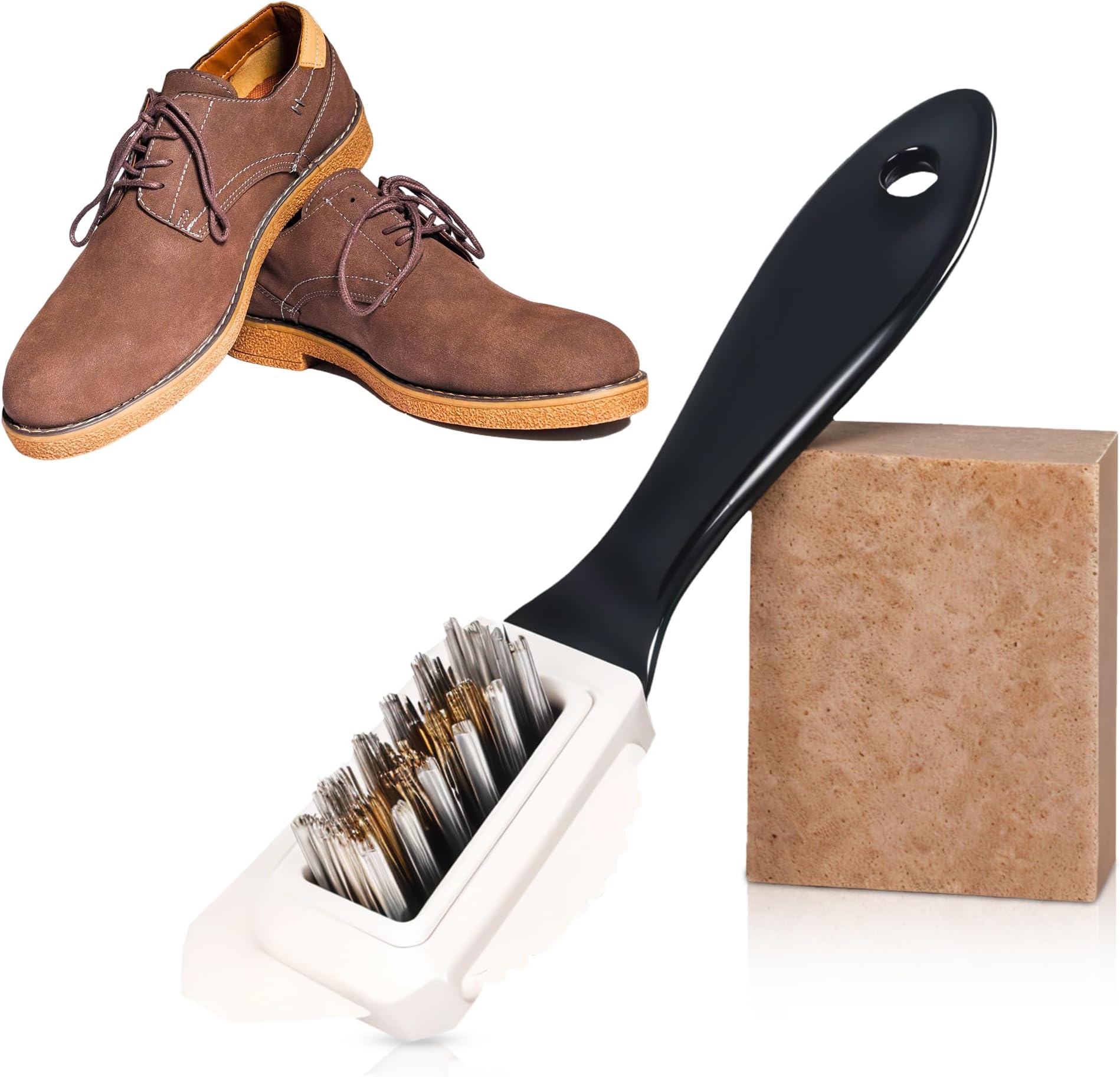 Amazon.com: Premium 4-in-1 Shoe Cleaner Kit for Sneakers, Leather ...