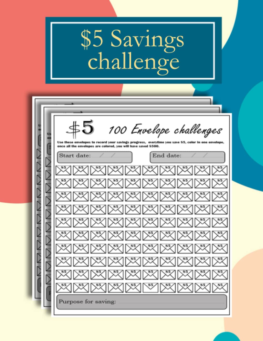 Buy $5 Savings Challenge: 100 Envelope Savings Challenge with A Quick ...