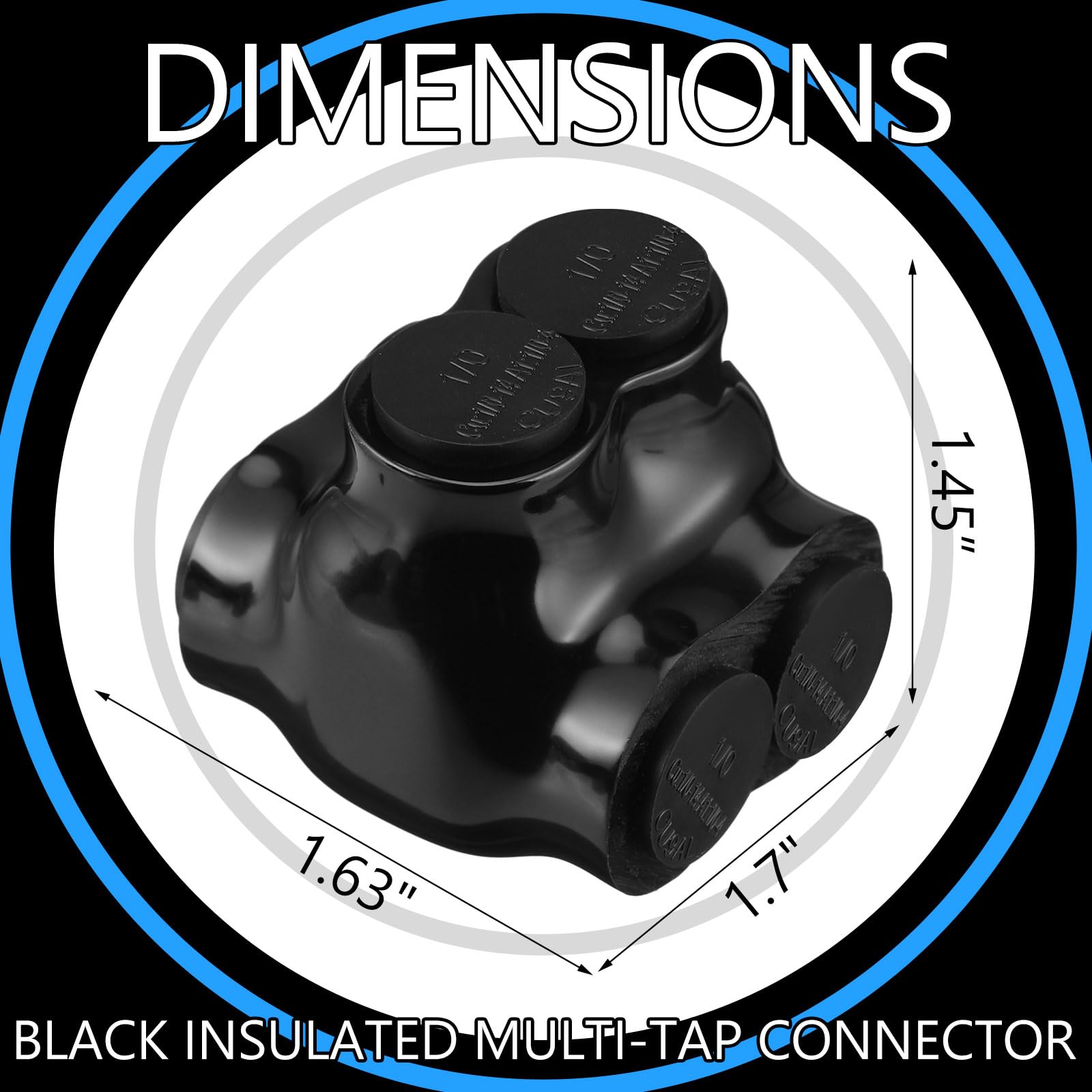 Snapklik.com : Copkim Insulated Wire Connectors Multi Splice Connector ...