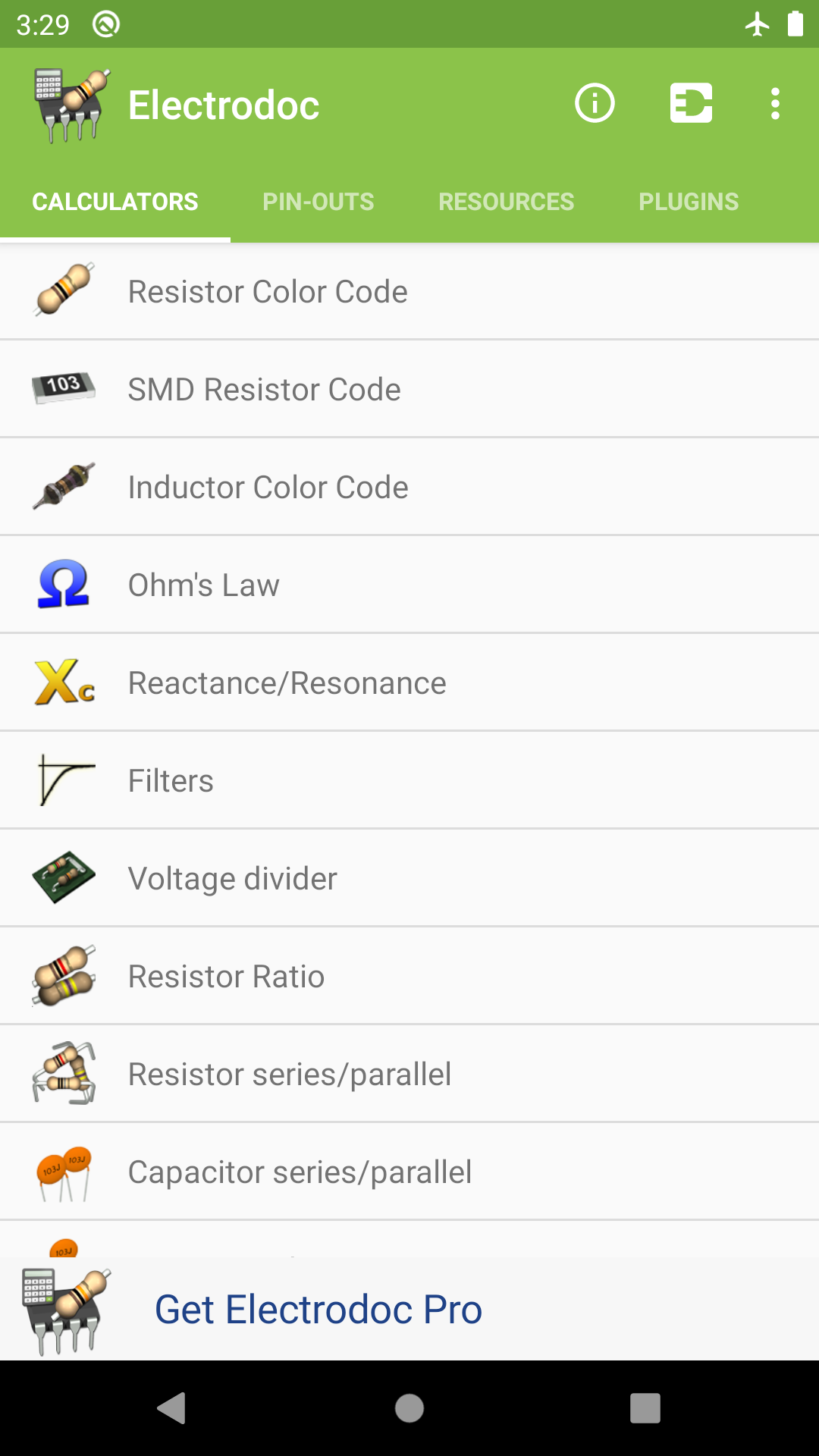 Electrodoc - electronics in your hand - App on Amazon Appstore