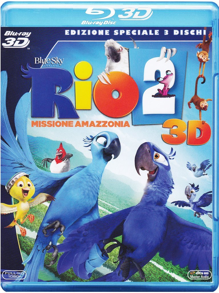 Rio 2 - Missione Amazzonia ( Blu-Ray 3D );Rio 2 [Italia] [Blu-ray ...