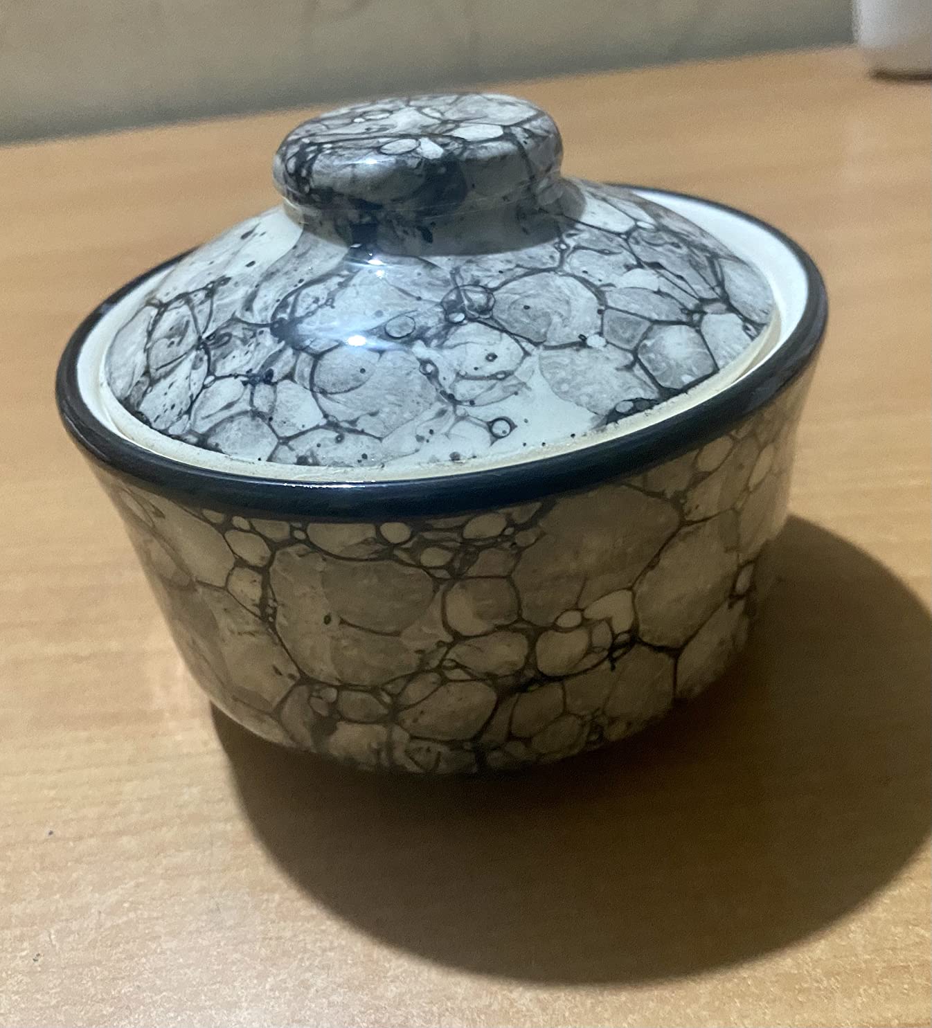 Kunhar Ceramic Mini Donga with Lid, Ceramic Serving Donga, 270 Ml, 1 ...