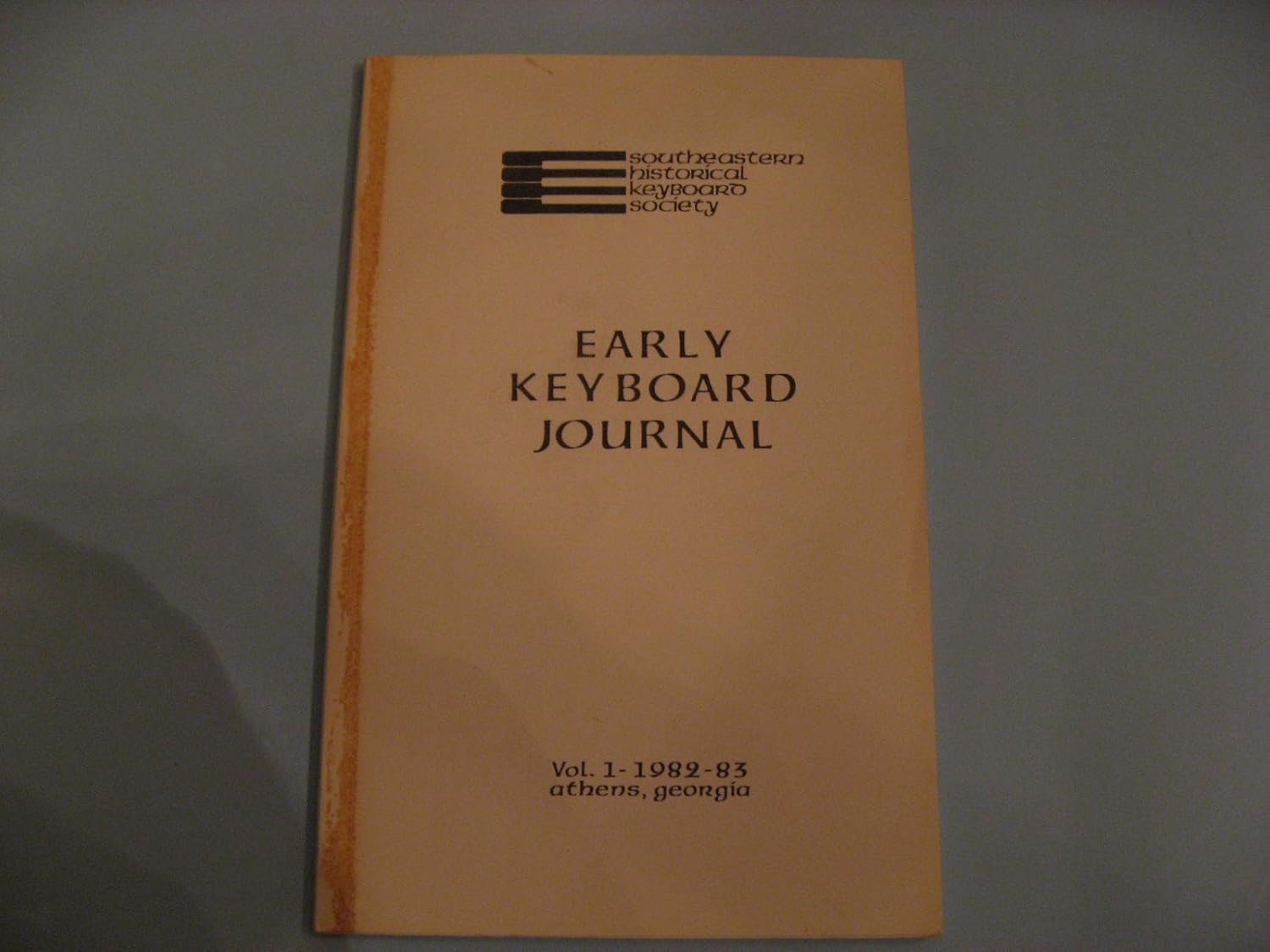 Early Keyboard Journal (Volume 1): Almonte Howell: Amazon.com: Books