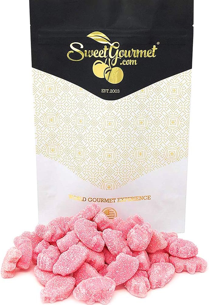 Amazon.com : SweetGourmet Sour Strawberry Piglets | Mini Pigs Gummi ...