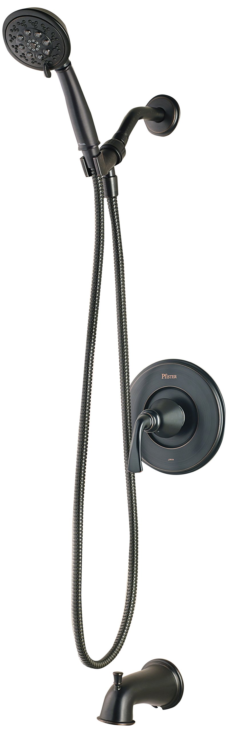 Tuscan Bronze Shower Set Pfister Saxton 1 Handle Tuscan Bronze Shower