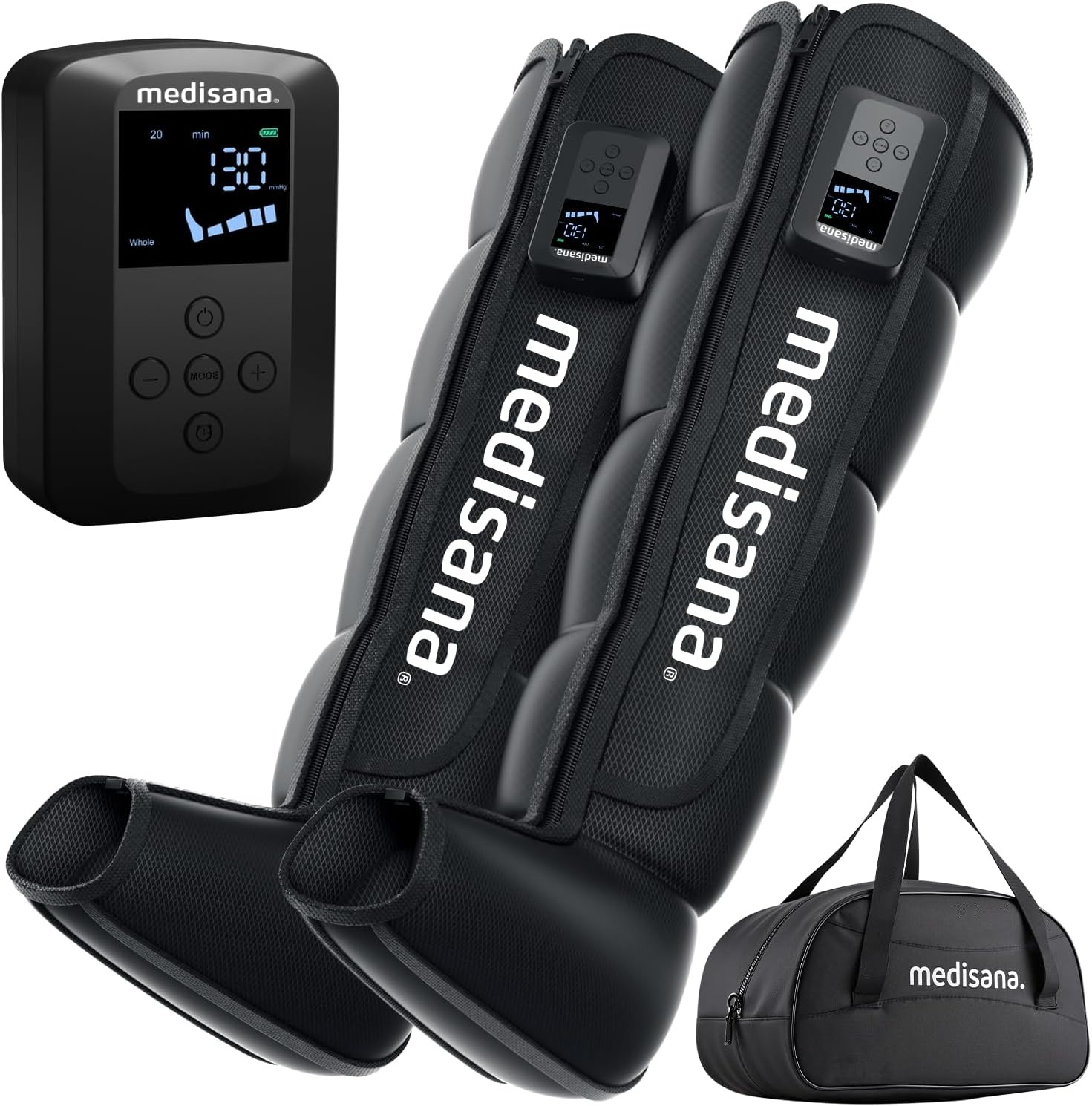 Amazon.com: Medisana Professional Leg Compression Massager with 3200mAh ...