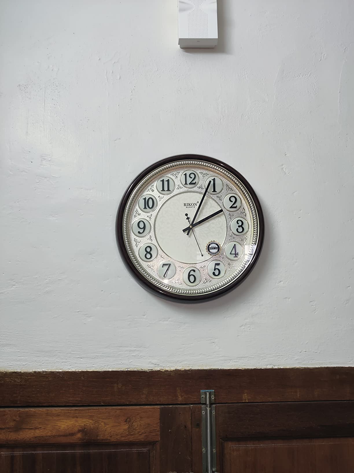 Buy Rikon Quartz Official Designer Big Size Rk 49 (38 cm 38 cm) Wall ...