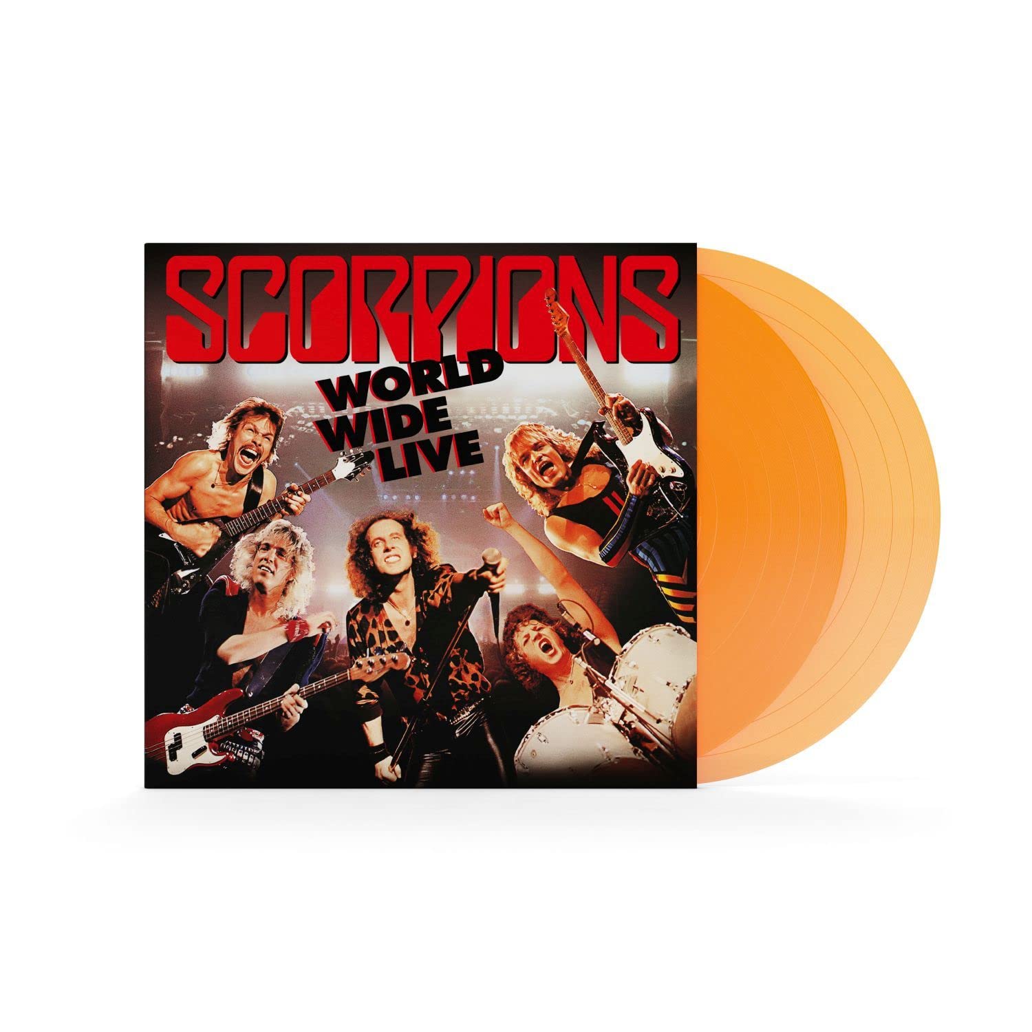 The Scorpions, Scorpions - World Wide Live - 180-Gram Orange Colored ...