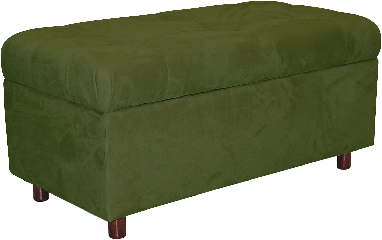 Amazon.com: Belden Tufted Storage Bench by Skyline Furniture in Sage ...