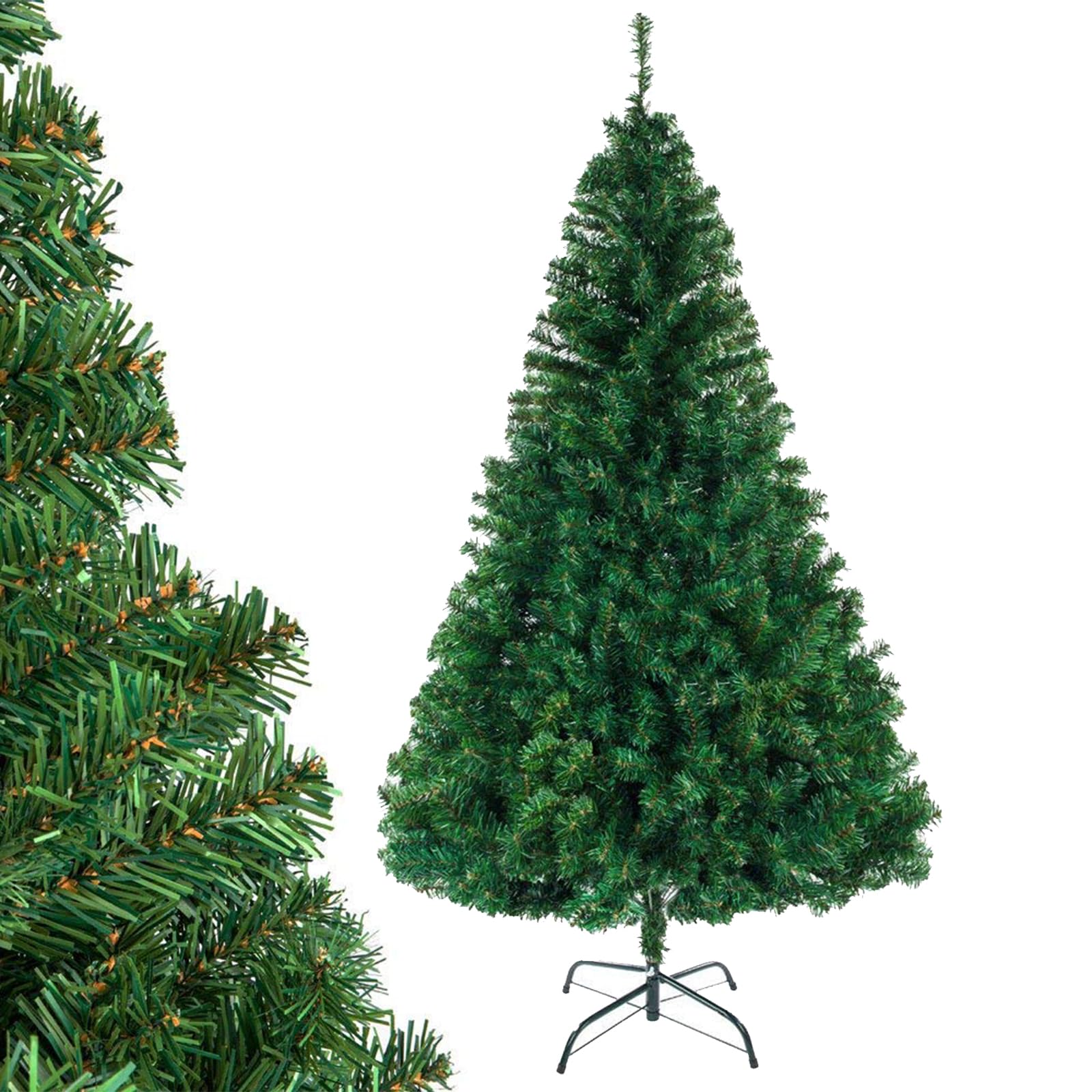 Amazon.de: LEADZM 180/210/240cm Künstlicher Weihnachtsbaum, Tannenbaum ...