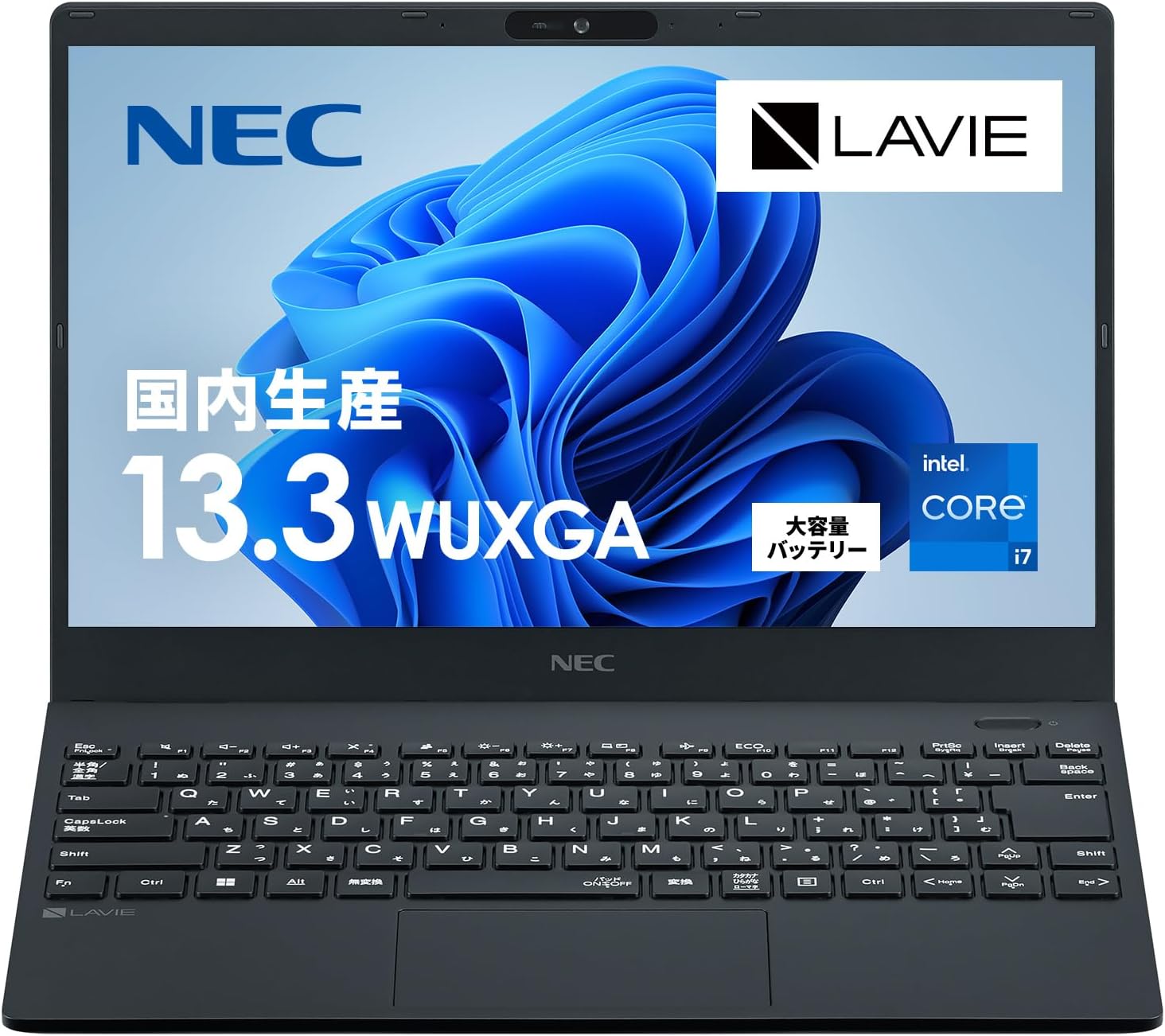 Amazon.co.jp: NEC LAVIE 国内生産 ノートパソコン N13 Slim 13.3 型 インテル® Core™ i7 ...