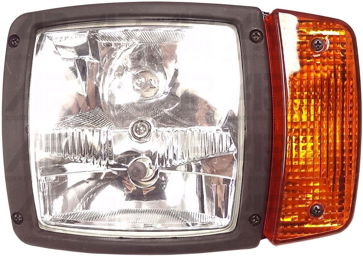 APUK Left Hand Side Headlight Headlamp Replacement for JCB Telescopic ...