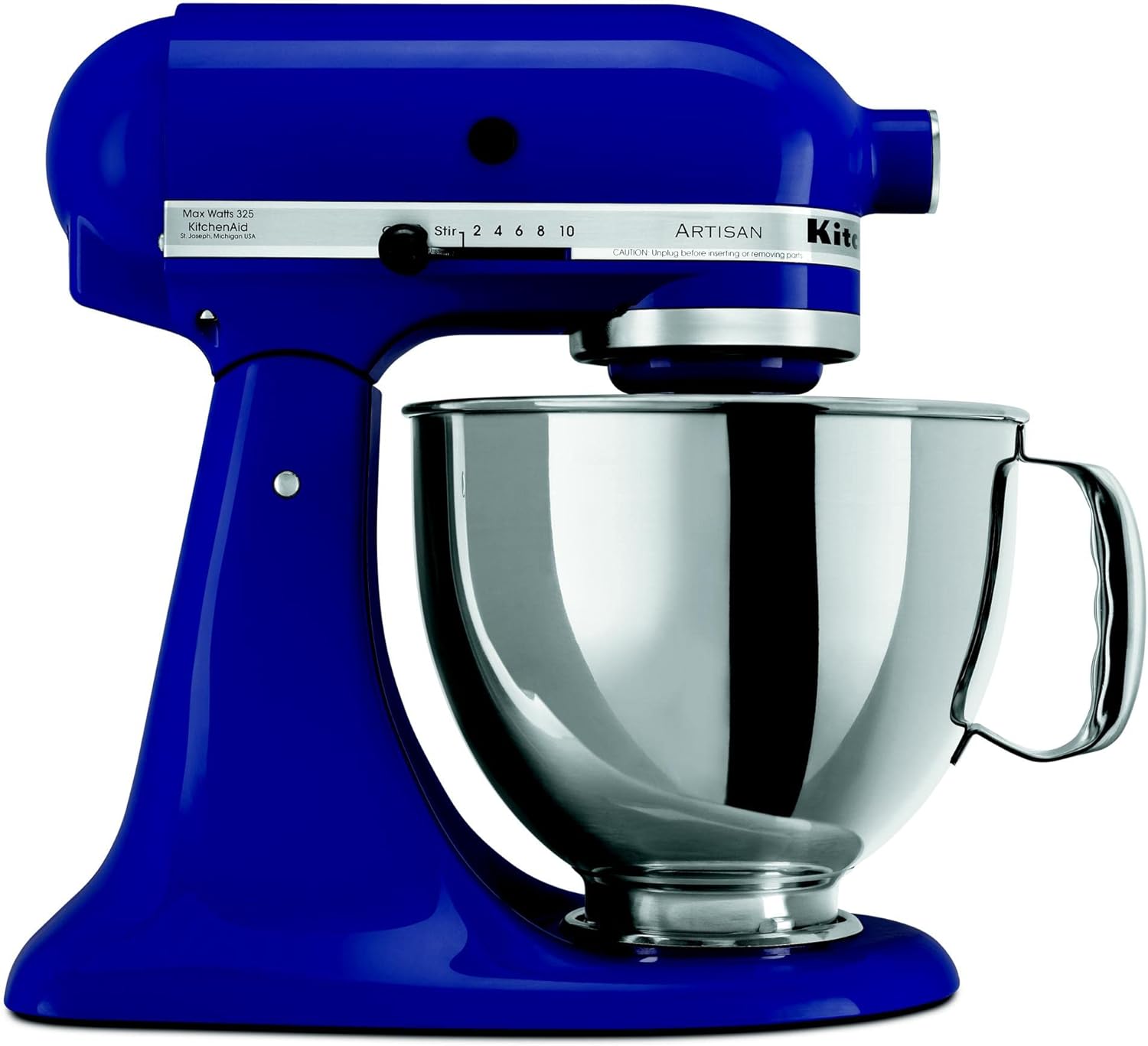 Amazon.com: KitchenAid KSM150PSBU Artisan Series 5-Qt. Stand Mixer with ...