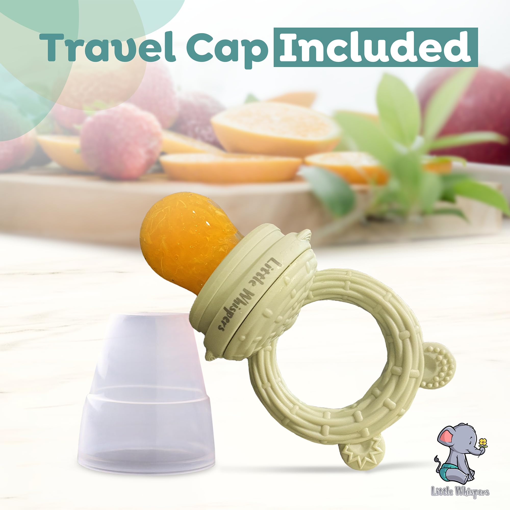 Snapklik.com : LittleWhispers Baby Teether Feeding Pacifier - Infant ...