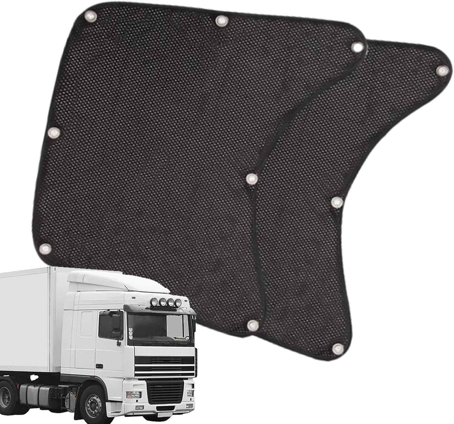 Window Shades for Semi Truck, 2pcs Window Shades Sun Blocker Screen ...