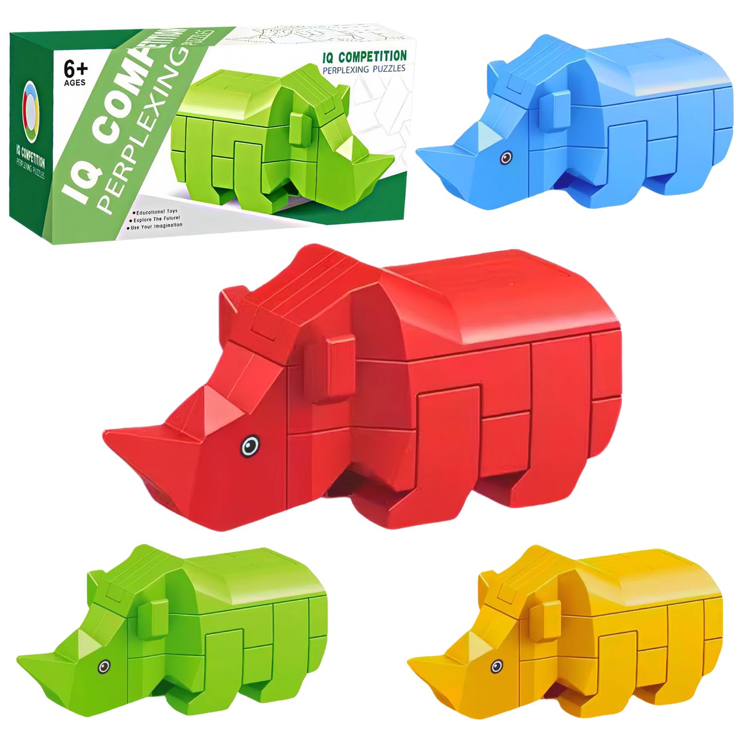 Yeefunjoy Brain Teaser Puzzles, IQ Challenge Puzzle Games, Logic and IQ ...