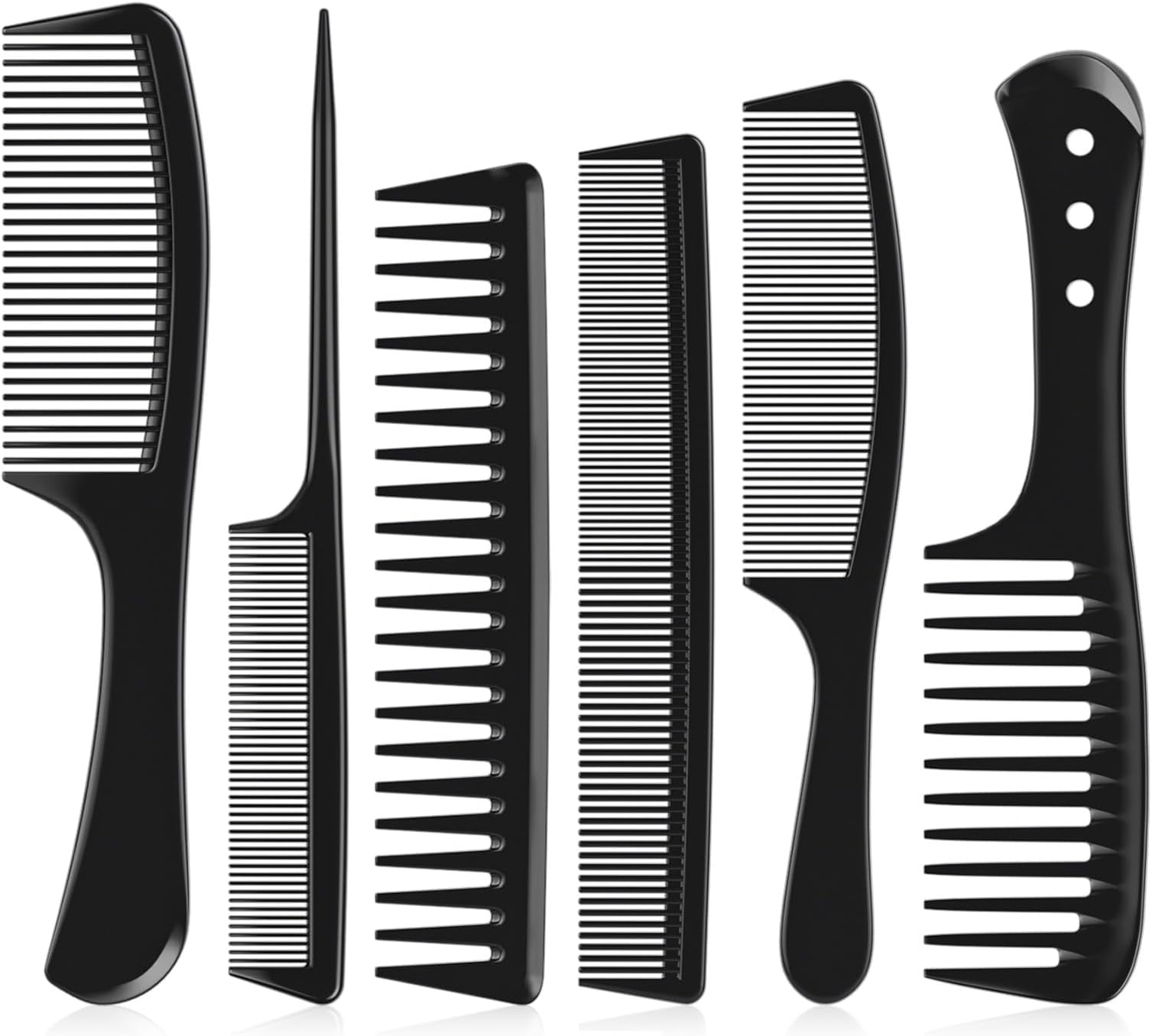 Amazon.com : Expressions 12pc Styling Combs, Hair Comb Set for All Hair ...