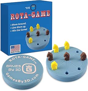 Amazon.com: Games by 3D ROTA Game, Tic-Tac-Toe Game with Never a Tie, A ...