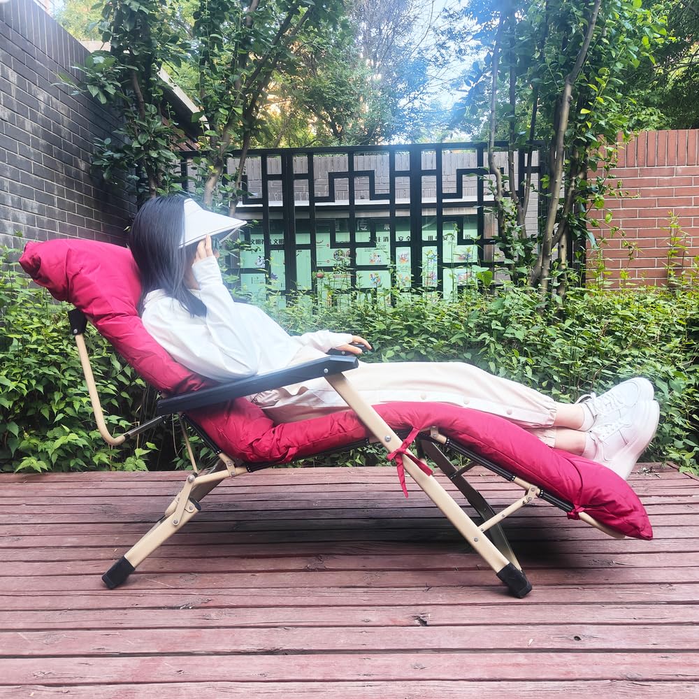 Outdoor thicken 3”Chaise Lounge Cushion waterproof patio bench cushion ...