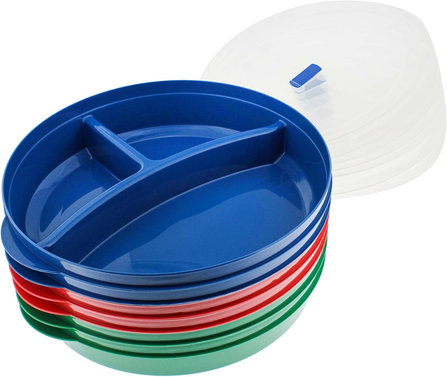 Amazon.com: Potted Pans Plastic Food Storage Containers with Lids - 6pk ...