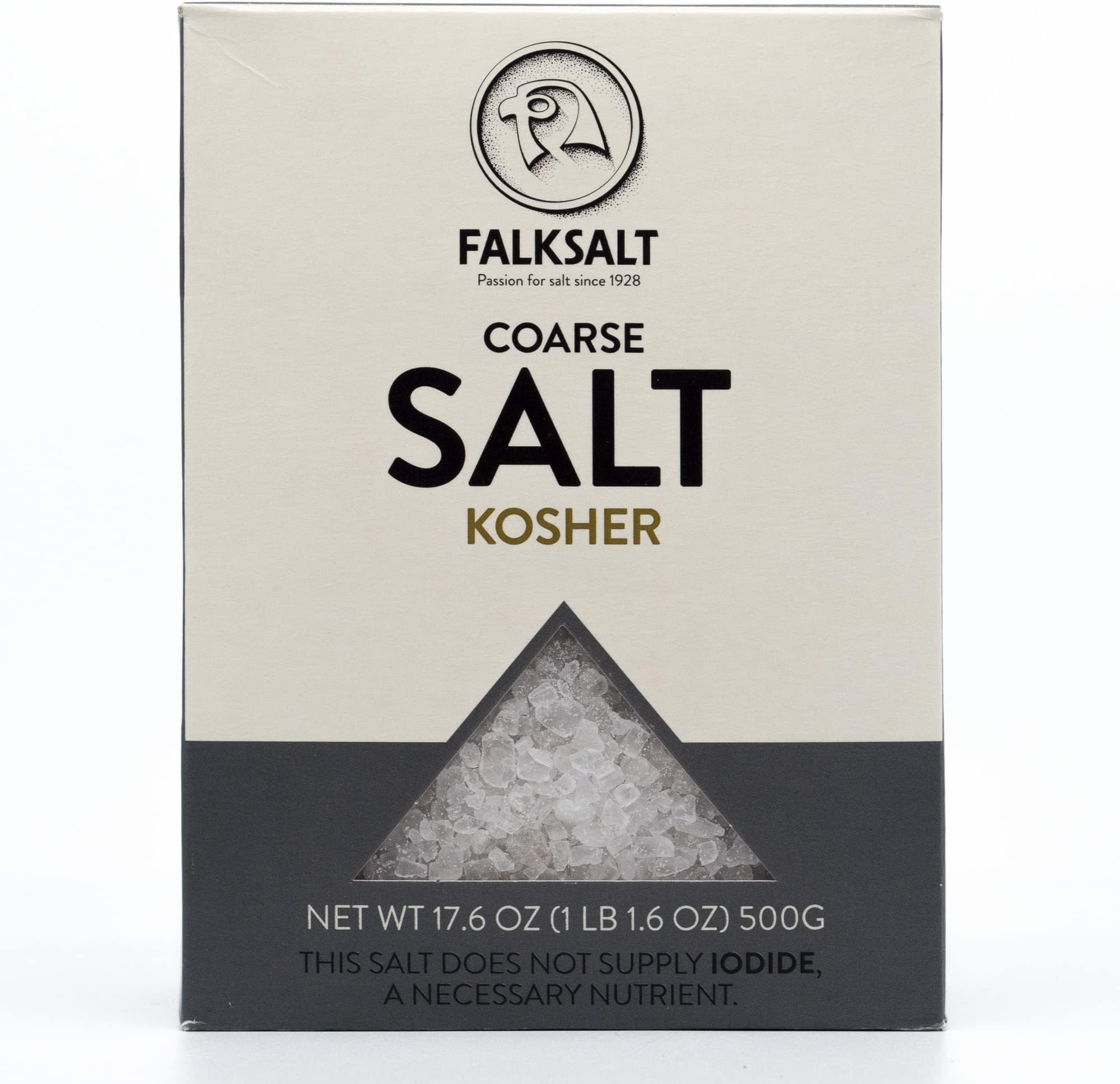 Amazon.com : FALKSALT | 1.1lb Kosher Salt - Coarse Grain | Gourmet Salt ...