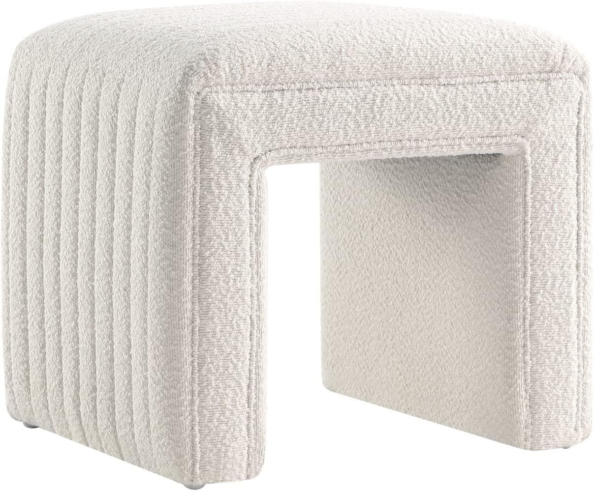 Amazon.com: Rutledge & King Cowhide Ottoman/Vanity Stool - Square ...