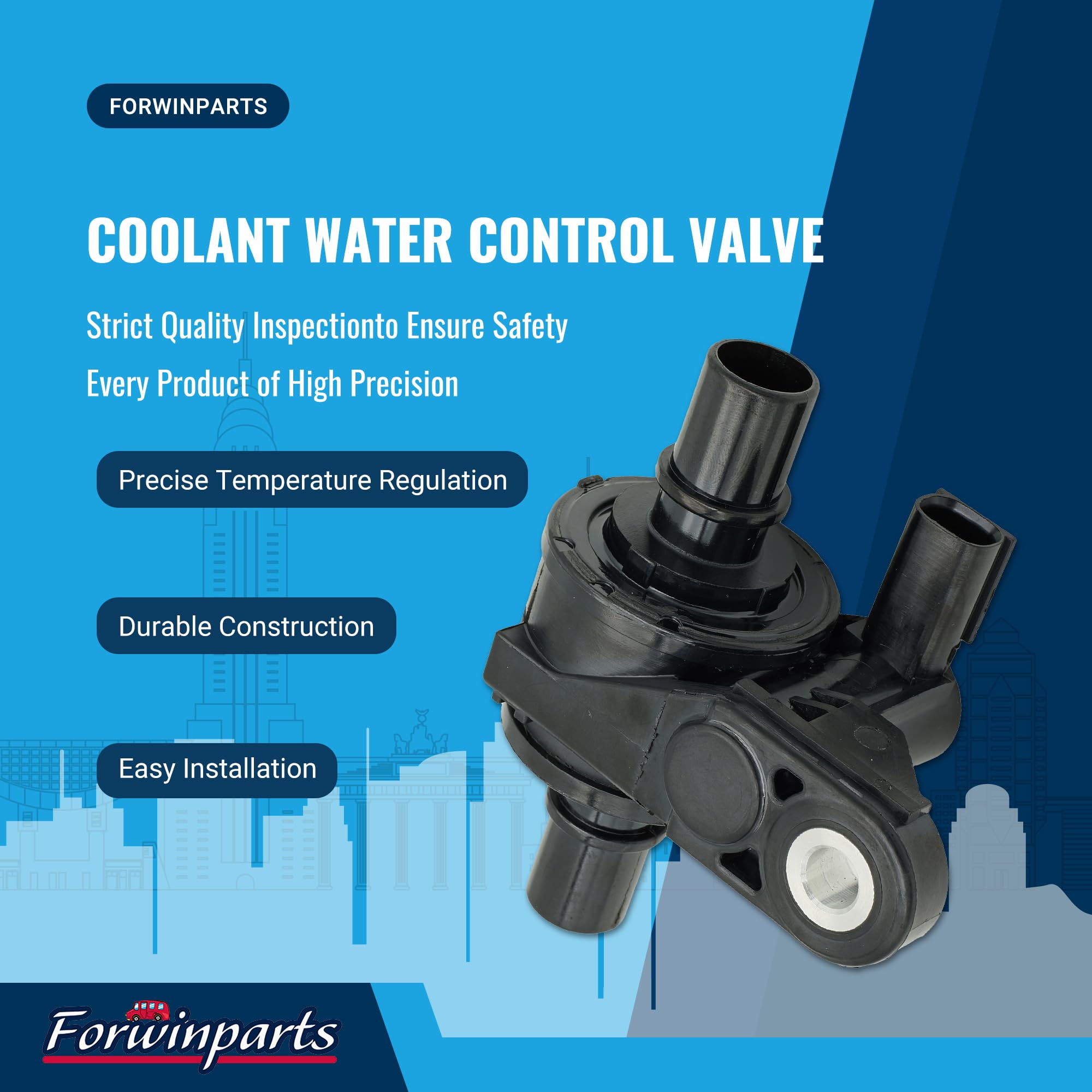 Toyota Oem Coolant Coolant Flow Control Valve 16671-F2010 For 2019-2023 ...