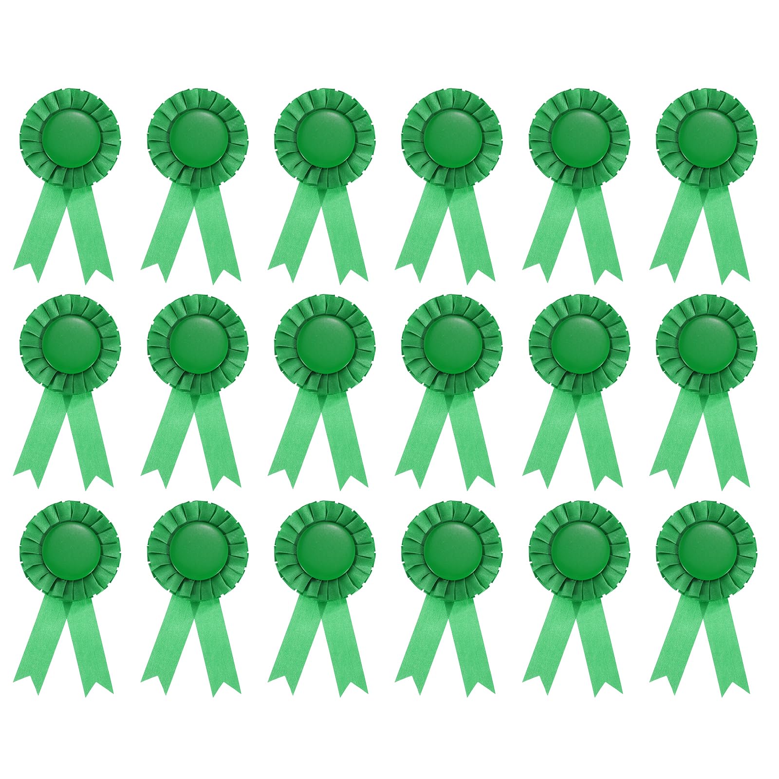 Amazon.com: PATIKIL Blank Award Ribbon, 18 Pcs Rosette Ribbon Honorable ...