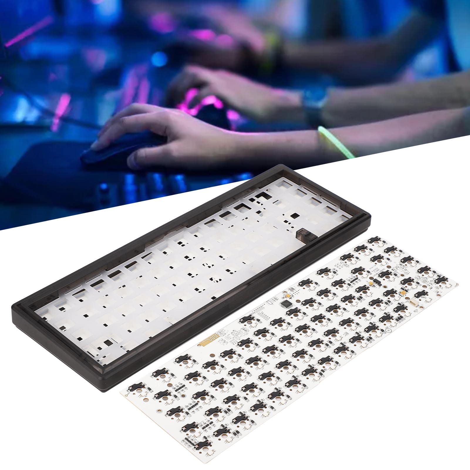 Snapklik.com : Pomya DIY Mechanical Keyboard Kit, 67 Keys Modular ...