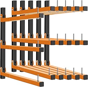 Amazon.com: Lumber Rack Wall Mount, Heavy Duty Wood Storage Racks, 9 ...