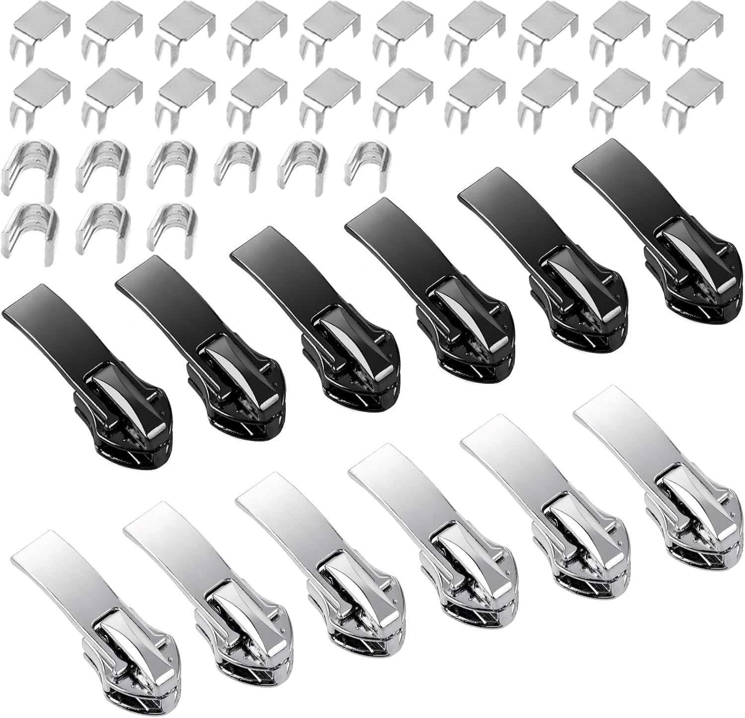 Amazon.com: Andibro Zipper Repair Kit, 12Pcs Zipper Pulls Replacement ...