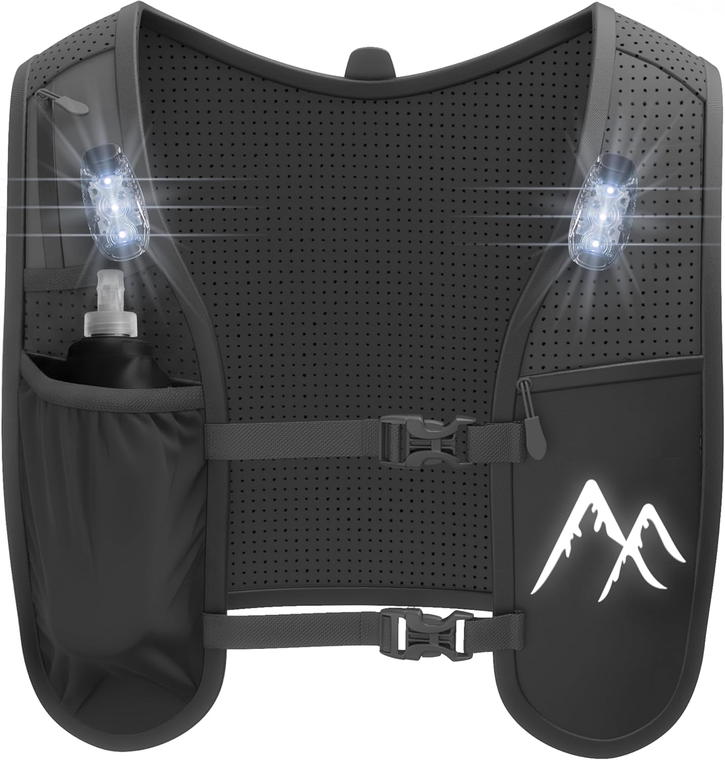 ArcticFit LED Running Vest - Adjustable Unisex Reflective Vest with ...