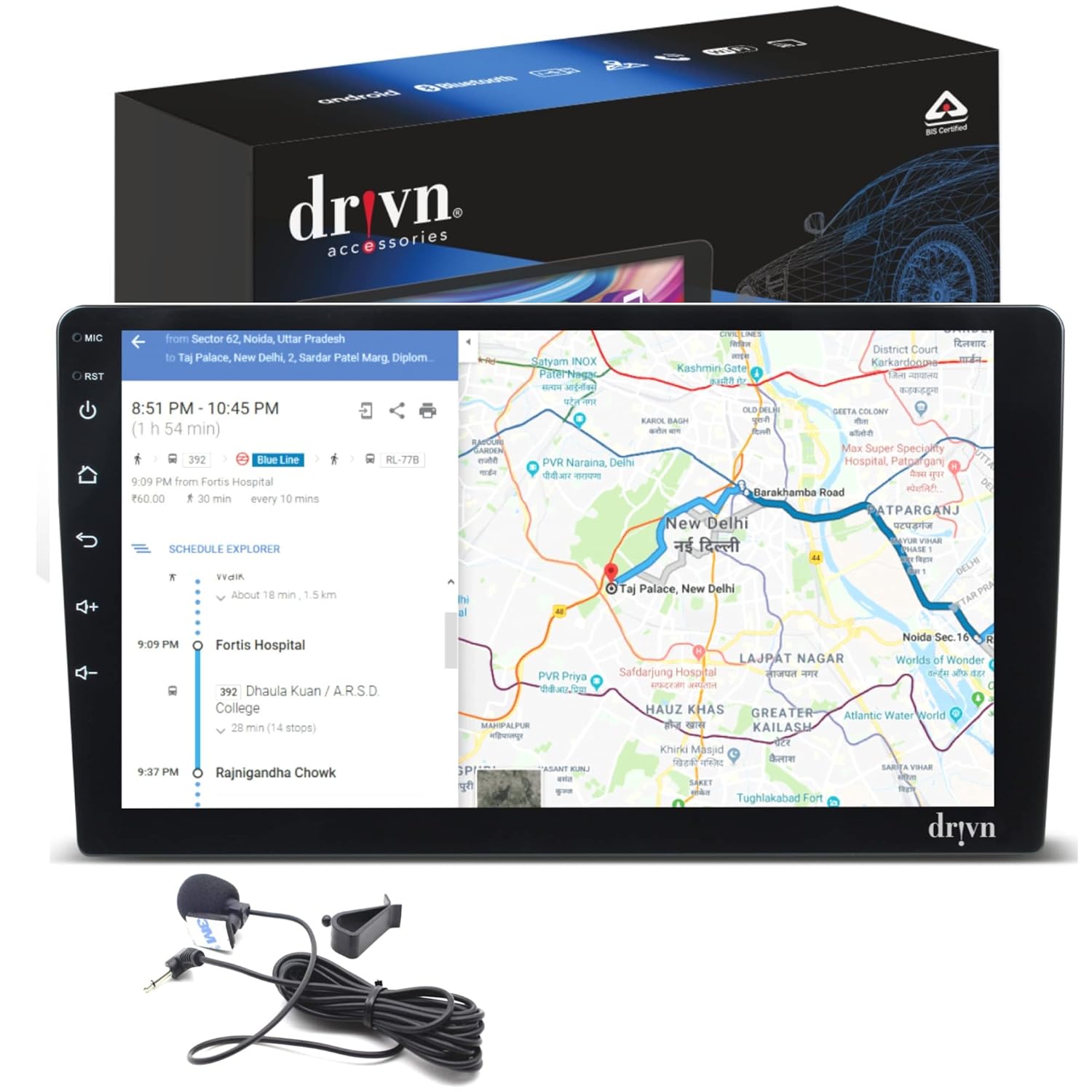 drivn T3L 9" Inch (23cm) Universal Car Android - 2GB/32GB (T3 Processor ...