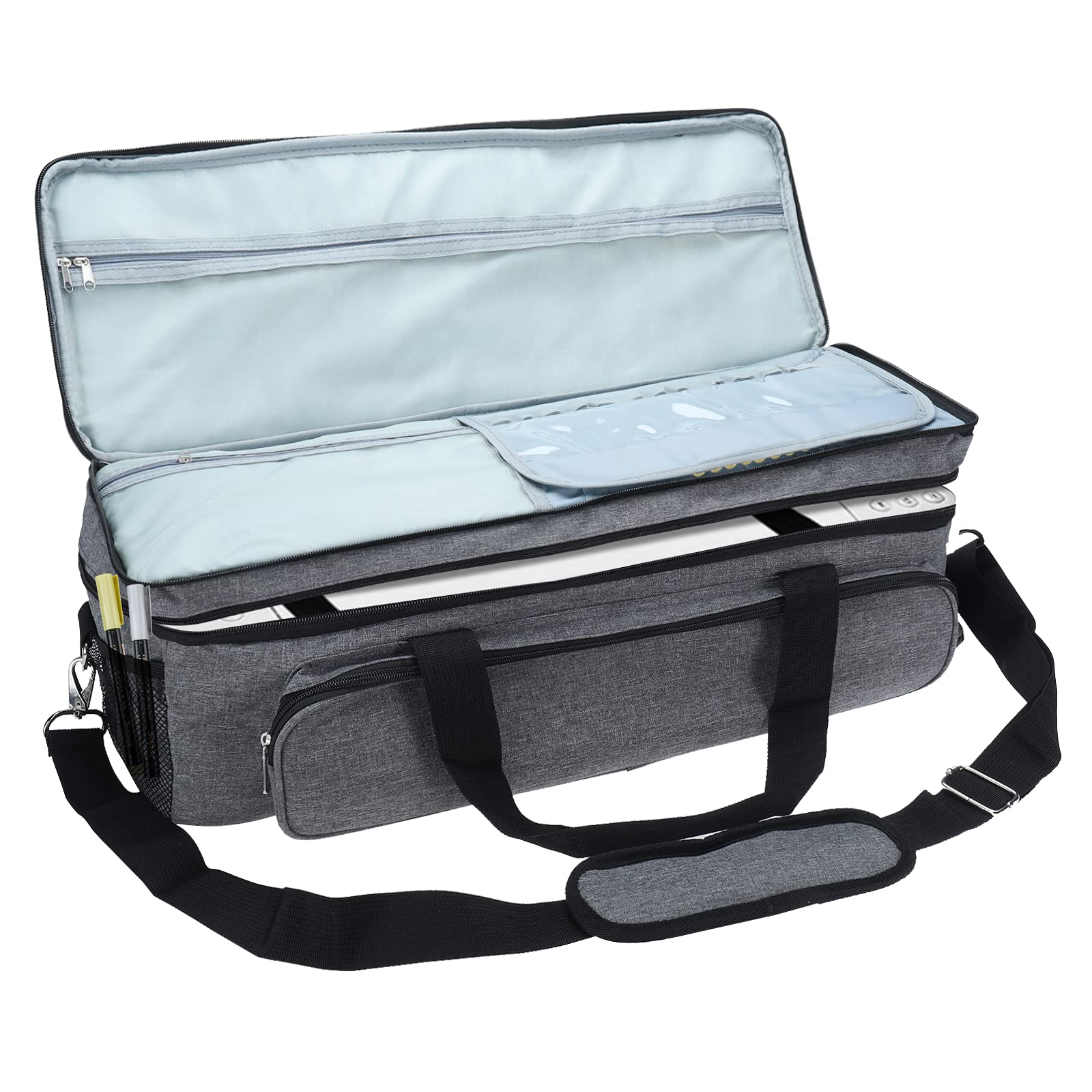 Tysun Carrying Case for Cricut Explore Air and Maker, Double-Layer ...