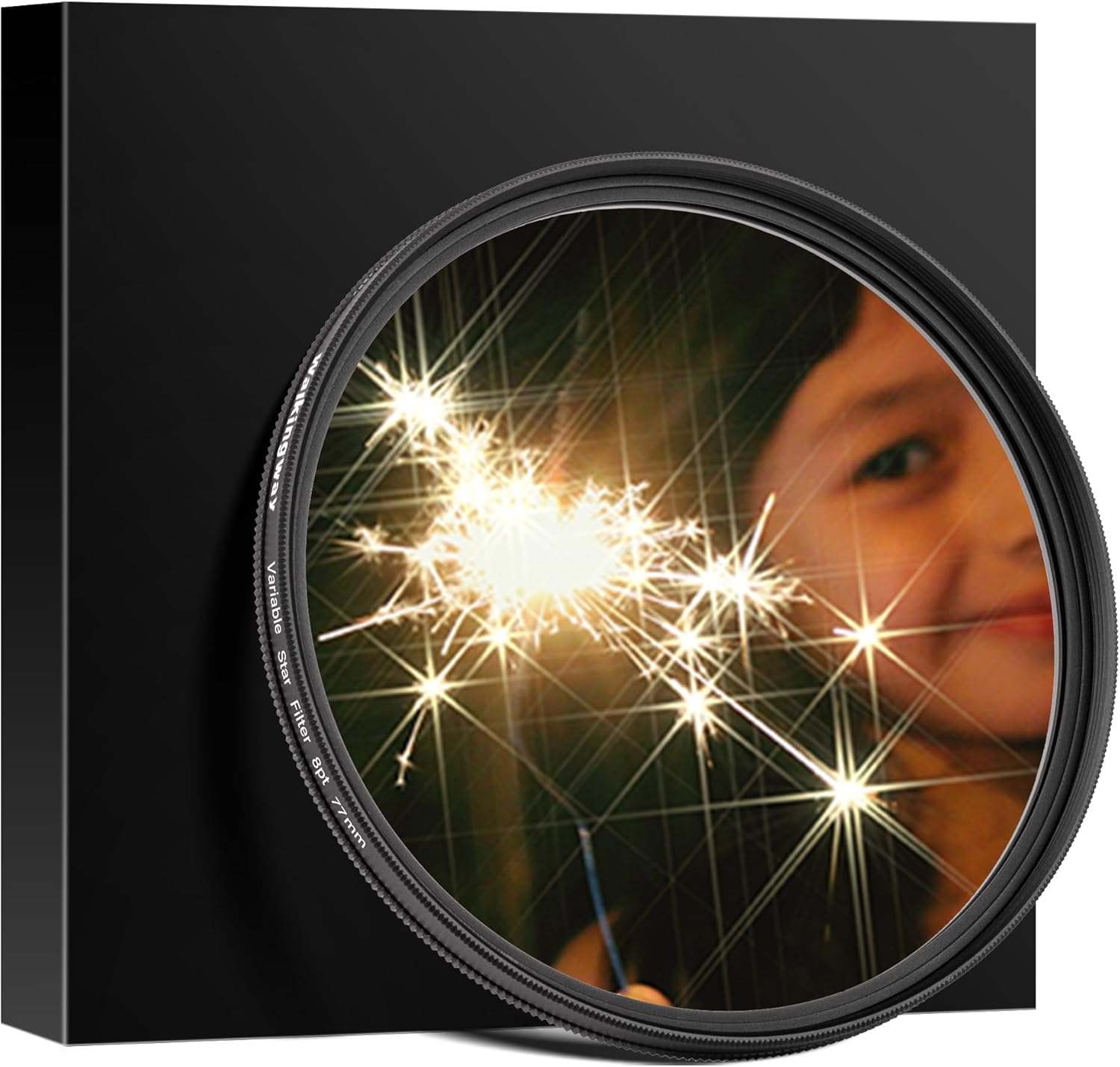 Amazon.com : Walking Way 8 Points Star Filter 52 MM Variable Twinkle ...