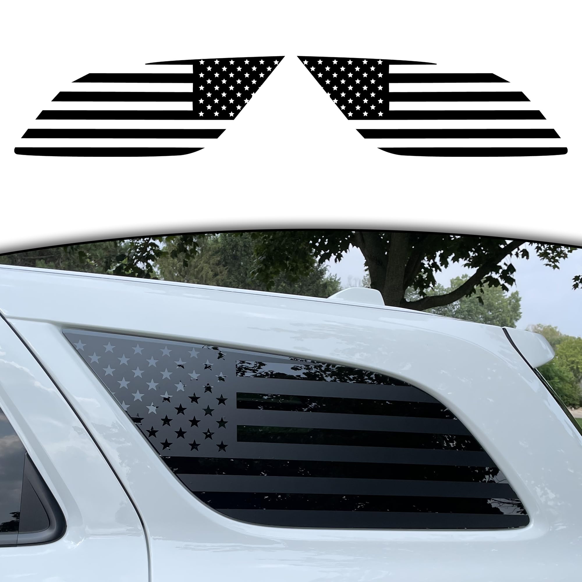 Amazon.com: Zhizhong Rear Side Window Decal Compatible with 2014-2023 ...